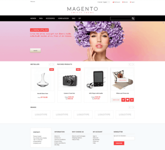 56+ Free Magento 2 themes collection for 2023 | Argento Theme